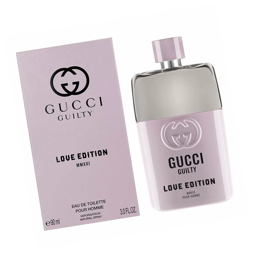 Туалетная вода для мужчин Gucci Guilty Love Edition MMXXI 90 мл - Гуччи Гилти Лав Пур Хом