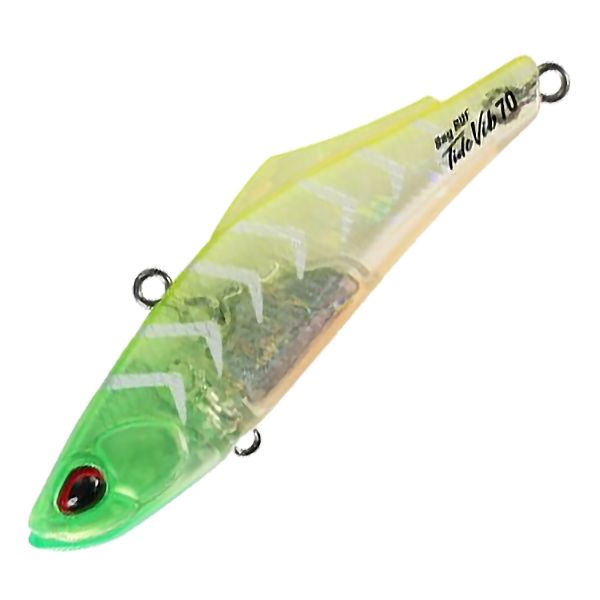 Виб DUO Bay Ruf Tide Vib 60 #CEA0737 Lime Head Clear Gigo, тонущий, 9,6 г.
