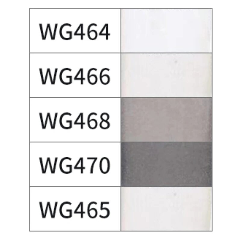 Маркер Finecolour WG464, WG466, WG468, WG470, WG465 - Серый