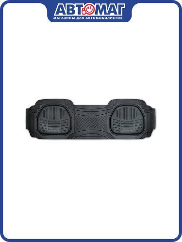 Autoprofi Коврик Transform задний сплошной , 1 предмет, 100% резина, черные, TER-003 BK