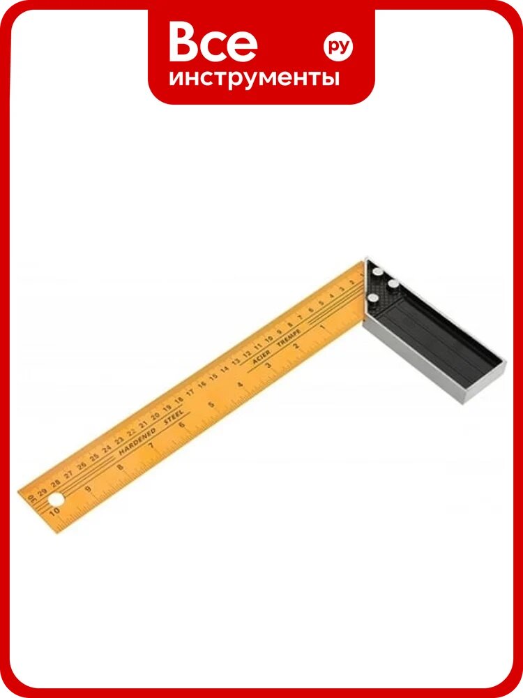Столярный угольник TOLSEN 250 мм 35080