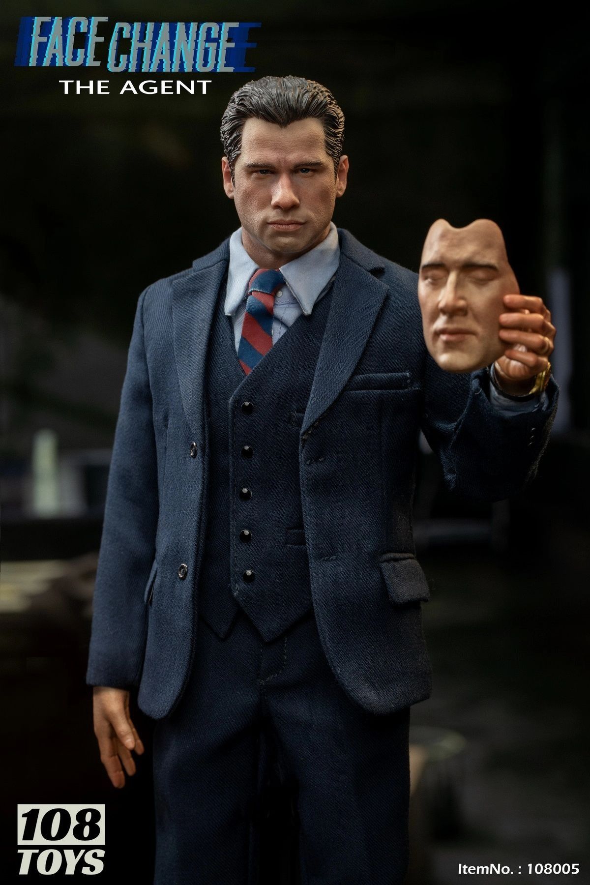 108TOYS Коллекционная фигурка Face/Off Sean Archer John Travolta подвижные фигурки Deluxe Ver.