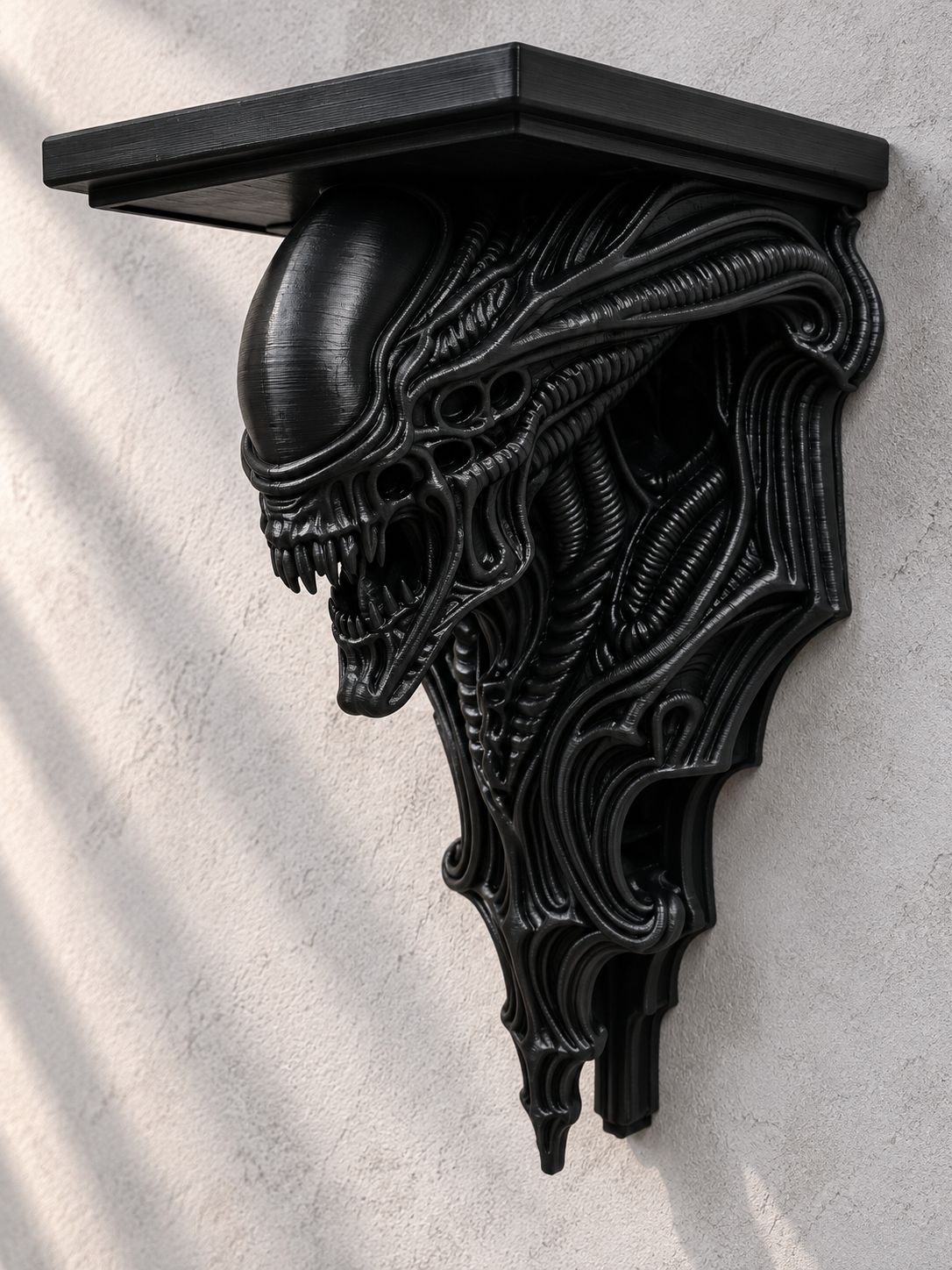 Декоративная полка "Чужой/Alien" под покраску