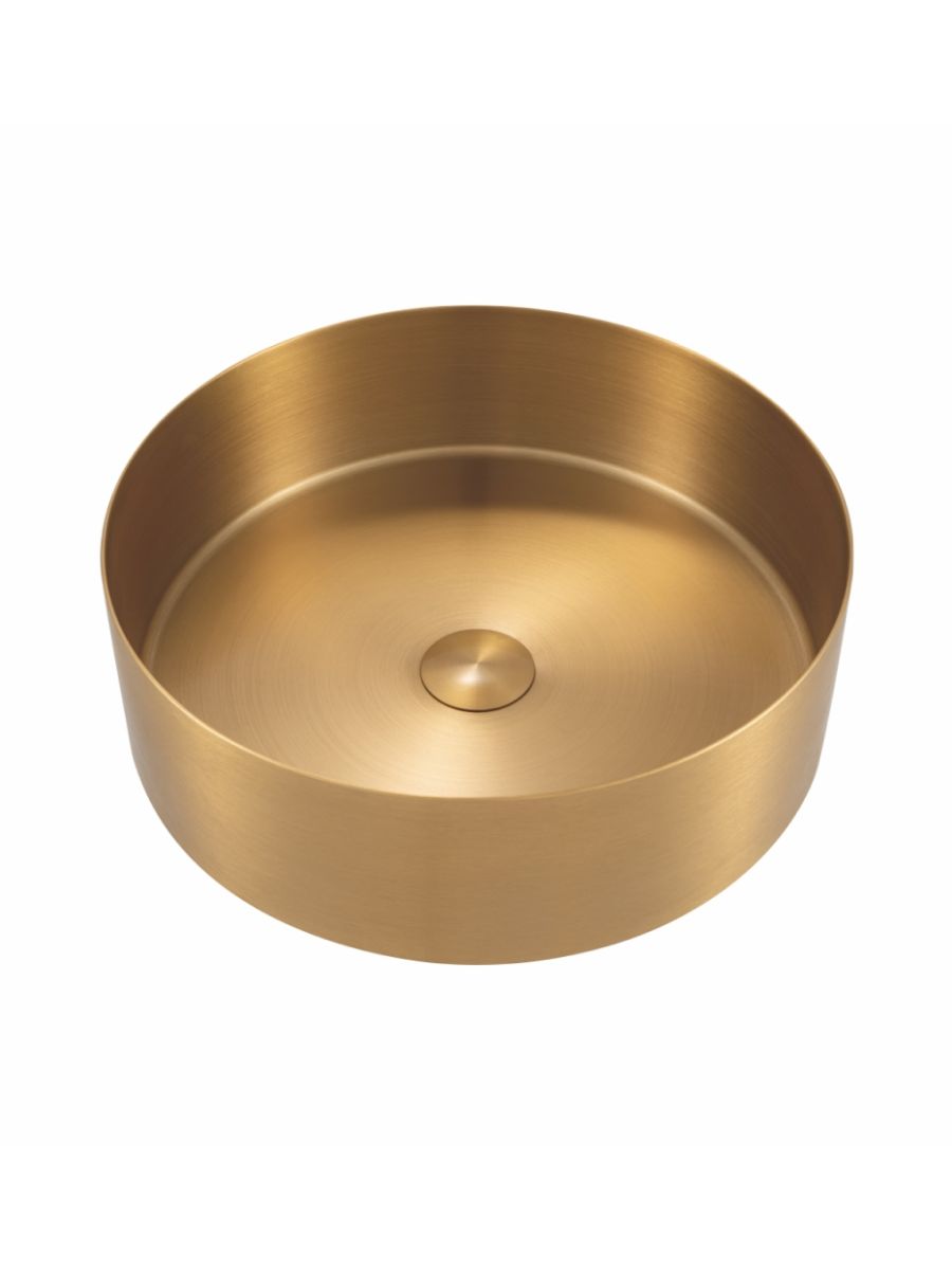 Мойка для кухни нержавеющая накладная, Золотая 40х40 Gerhans KY340G