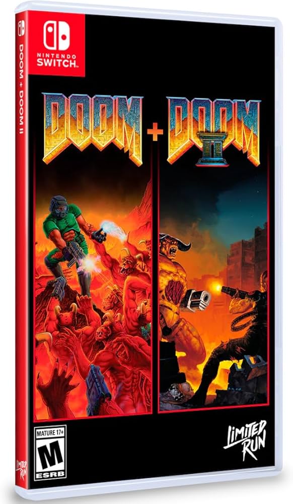 Игра Doom + Doom II (Limited Run) игра для Nintendo Switch (русские субтитры)