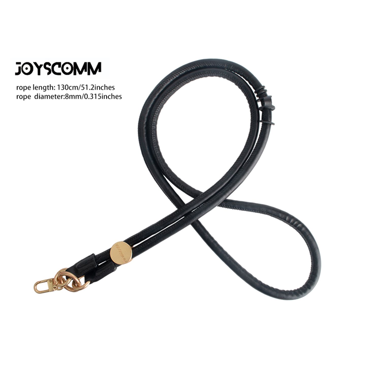 Шнурок для телефона на шею JOYSCOMM Leather Series Black