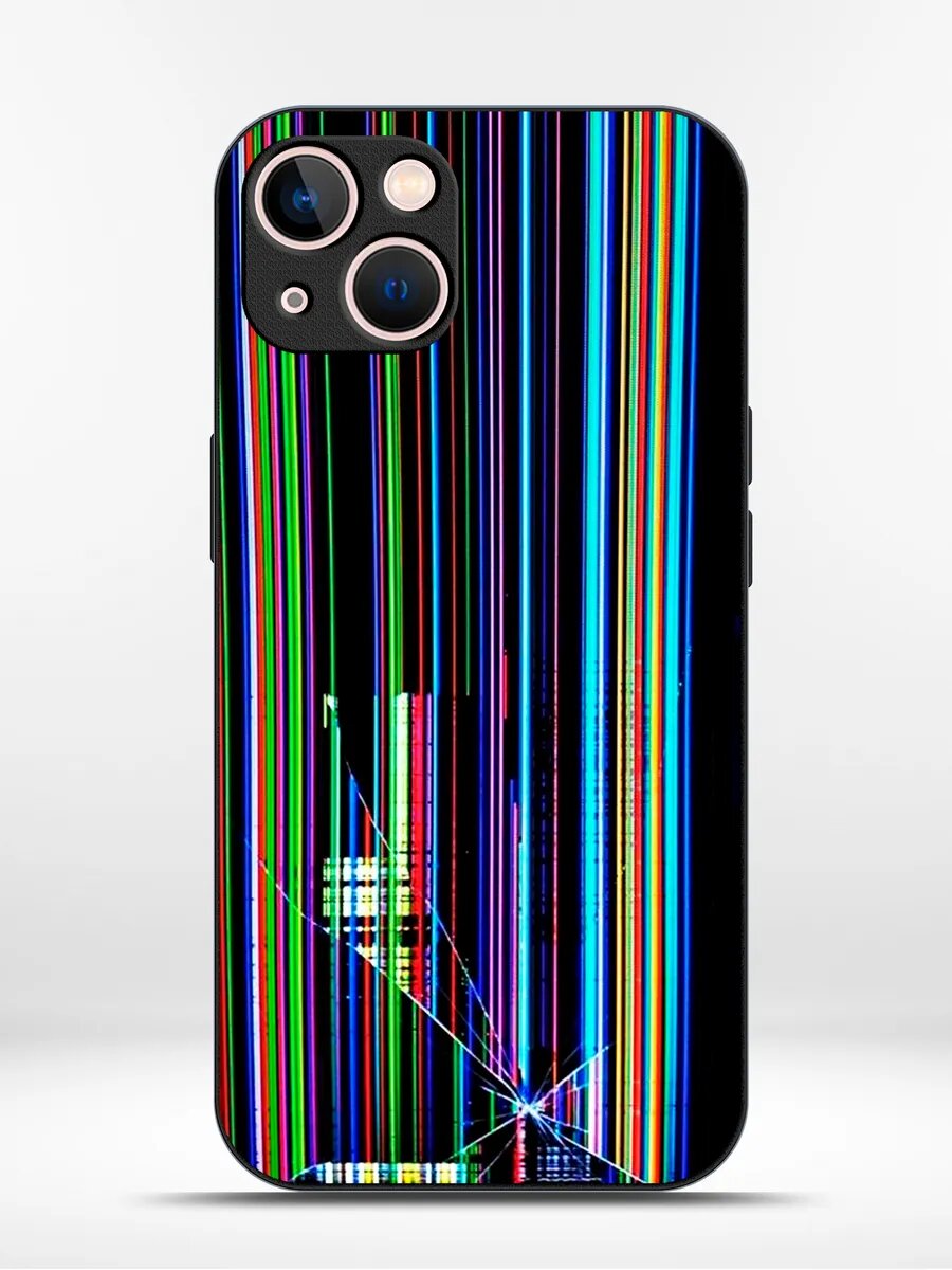 Чехол на iPhone 13 mini Экран с трещиной