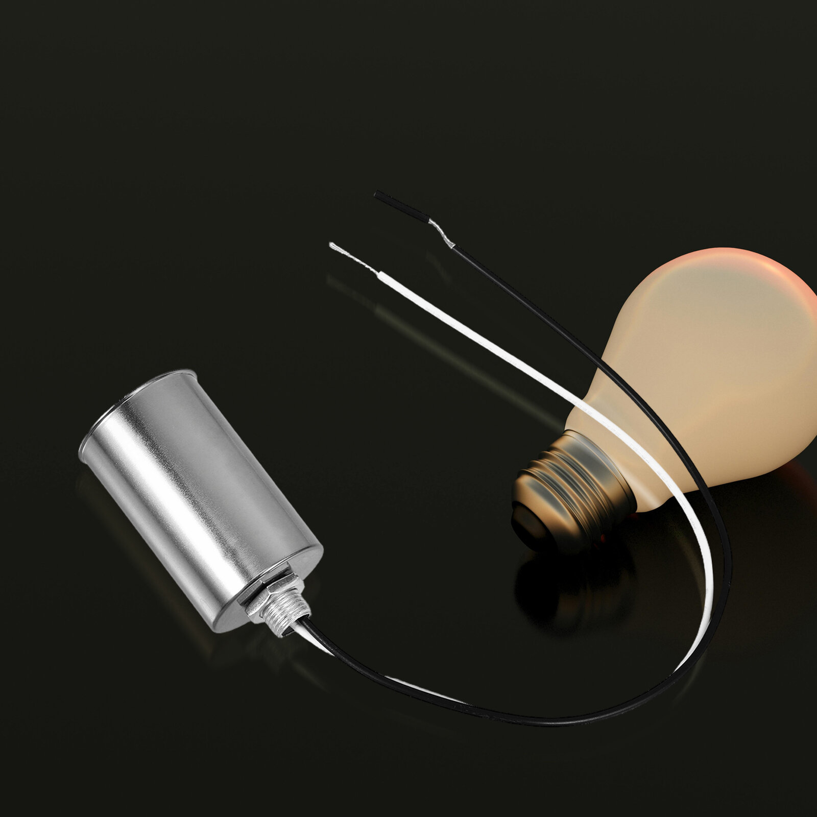 Универсальный light socket с элегантным дизайном для создания настольной лампы 6.00x3.10x3.10см