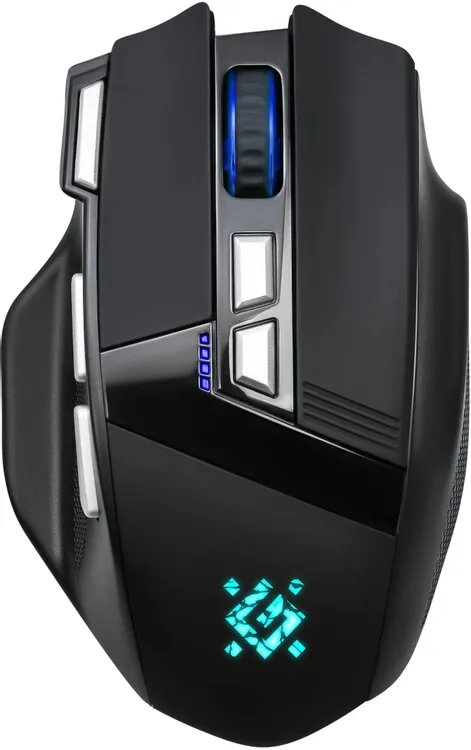Мышь беспроводная Defender Knight GM-885, игровая, радио, оптическая, USB, 3200dpi, черный