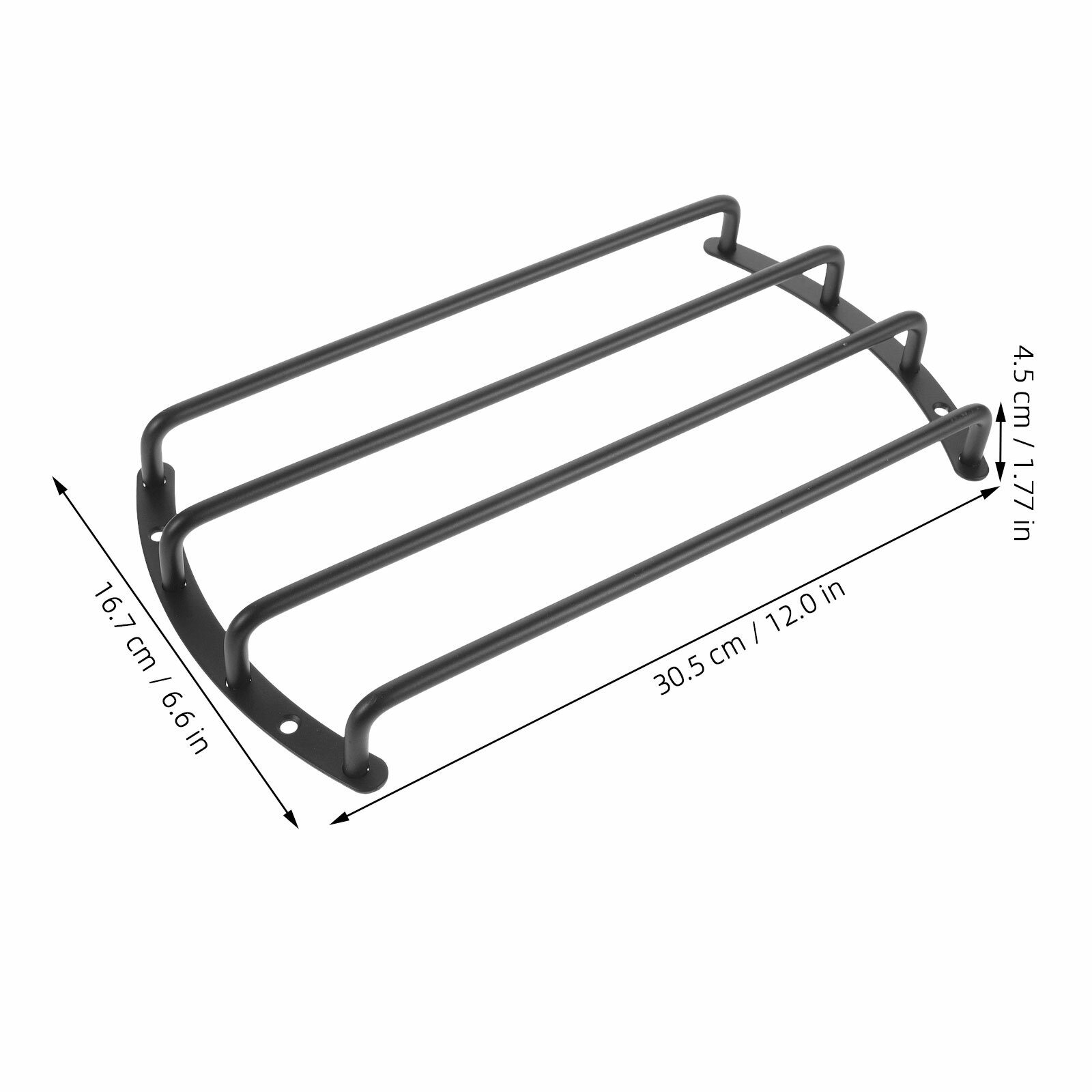Защитная Решетка для Авто Сабвуферов Черного Цвета 31.00X15.00X4.00Cm