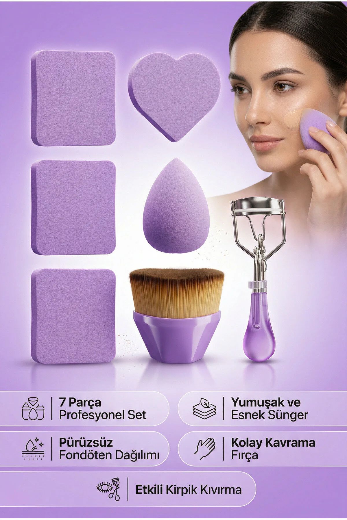 Wencileyn Косметический аппликатор Кабуки
