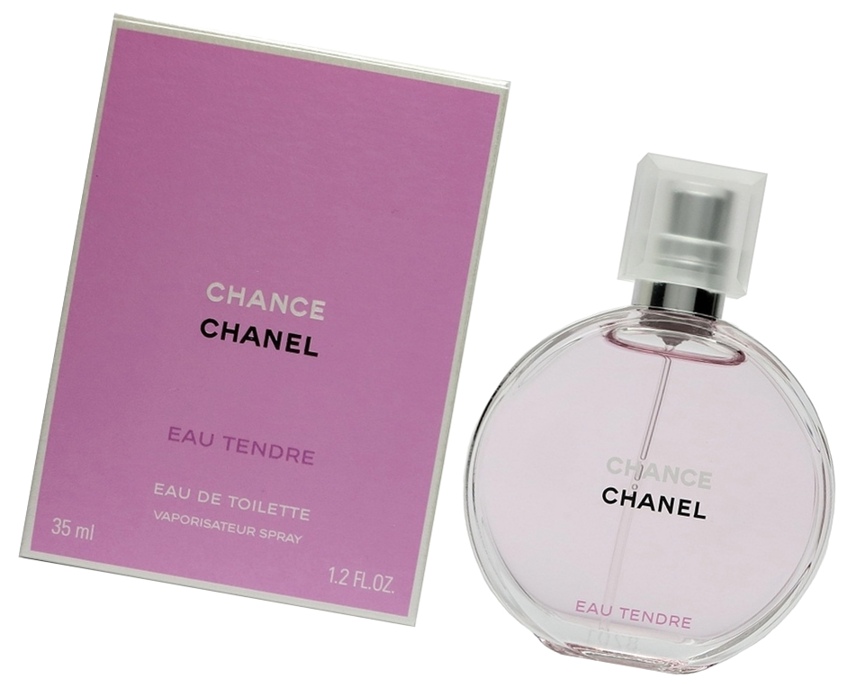 Chanel Chance Eau Tendre 35 мл - женская туалетная вода розовые духи / Шанель Шанс Тендер