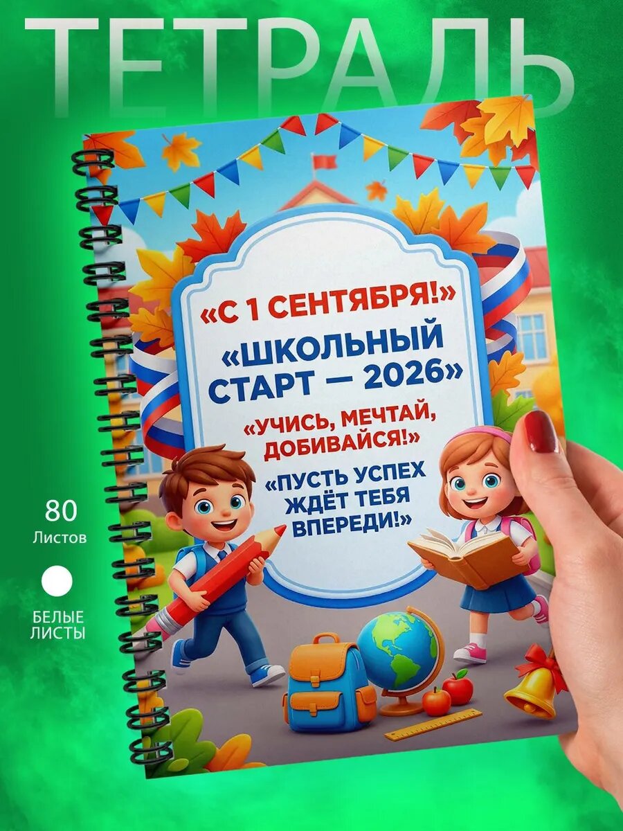 Тетрадь А5- Школа - Первое сентября