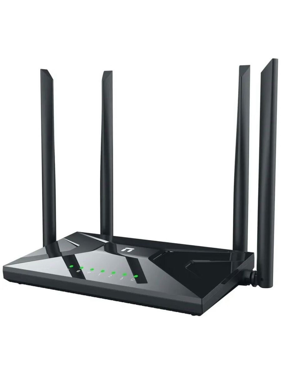 Wi-Fi роутер Netis NC65, AC1200 802.11 ac Wi-Fi 5 черный