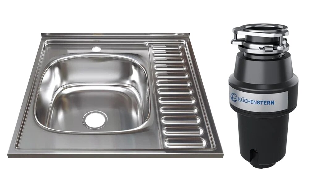 Комплект Мойка Mixline 528018 / Измельчитель KUCHENSTERN Muhle