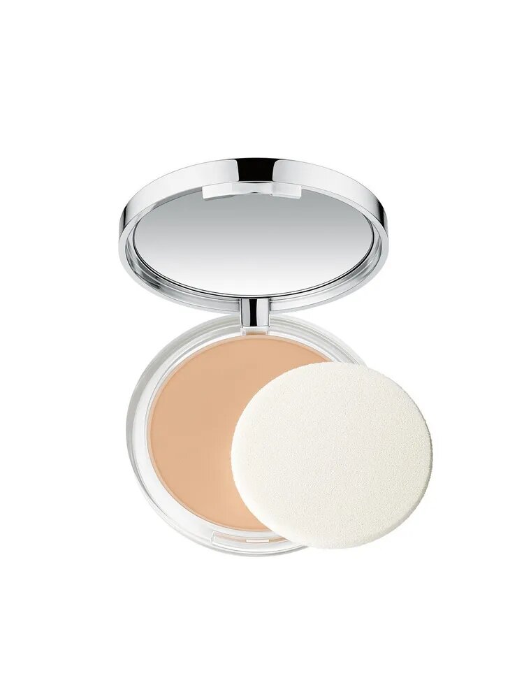 Clinique Almost Powder Make-up Легкая компактная пудра с антиоксидантами, SPF 15, 03 Light