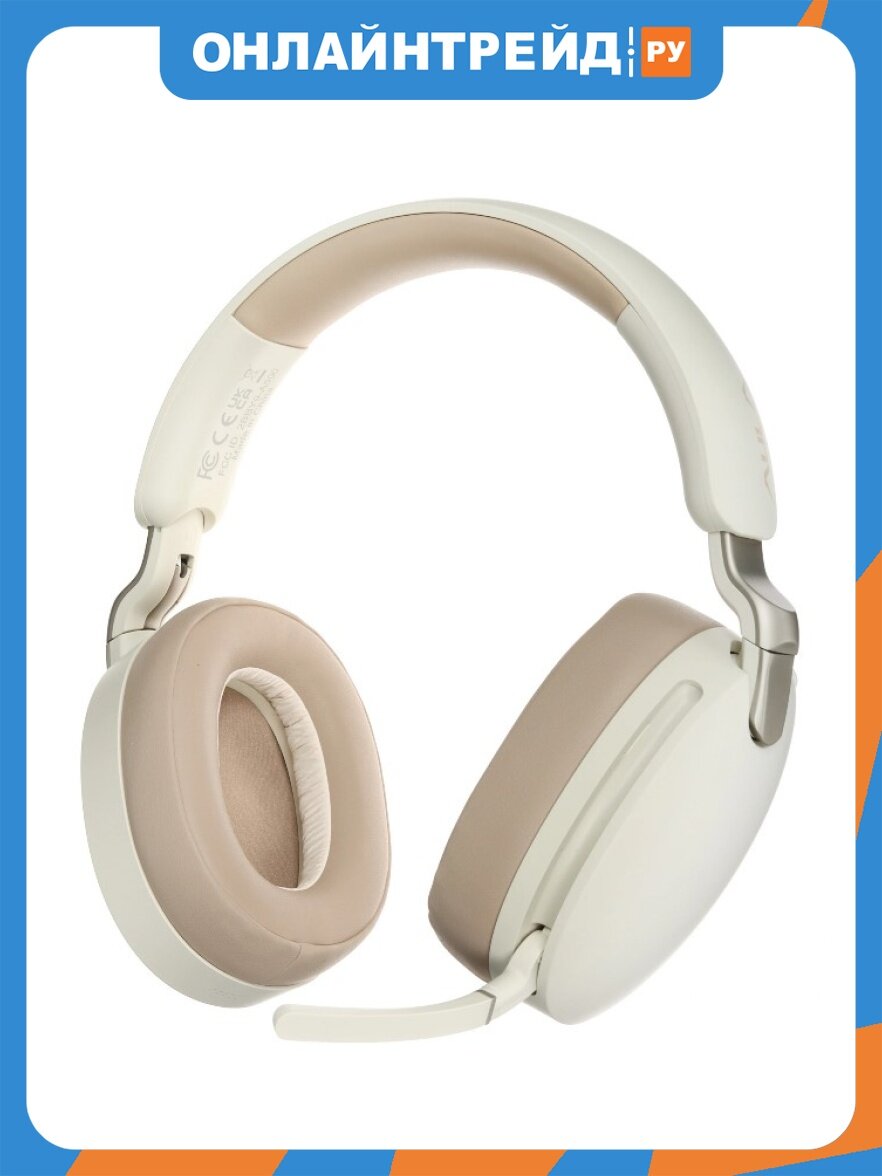Гарнитура Aula A500, проводная, беспроводная, BT/Radio, Beige (80004626)