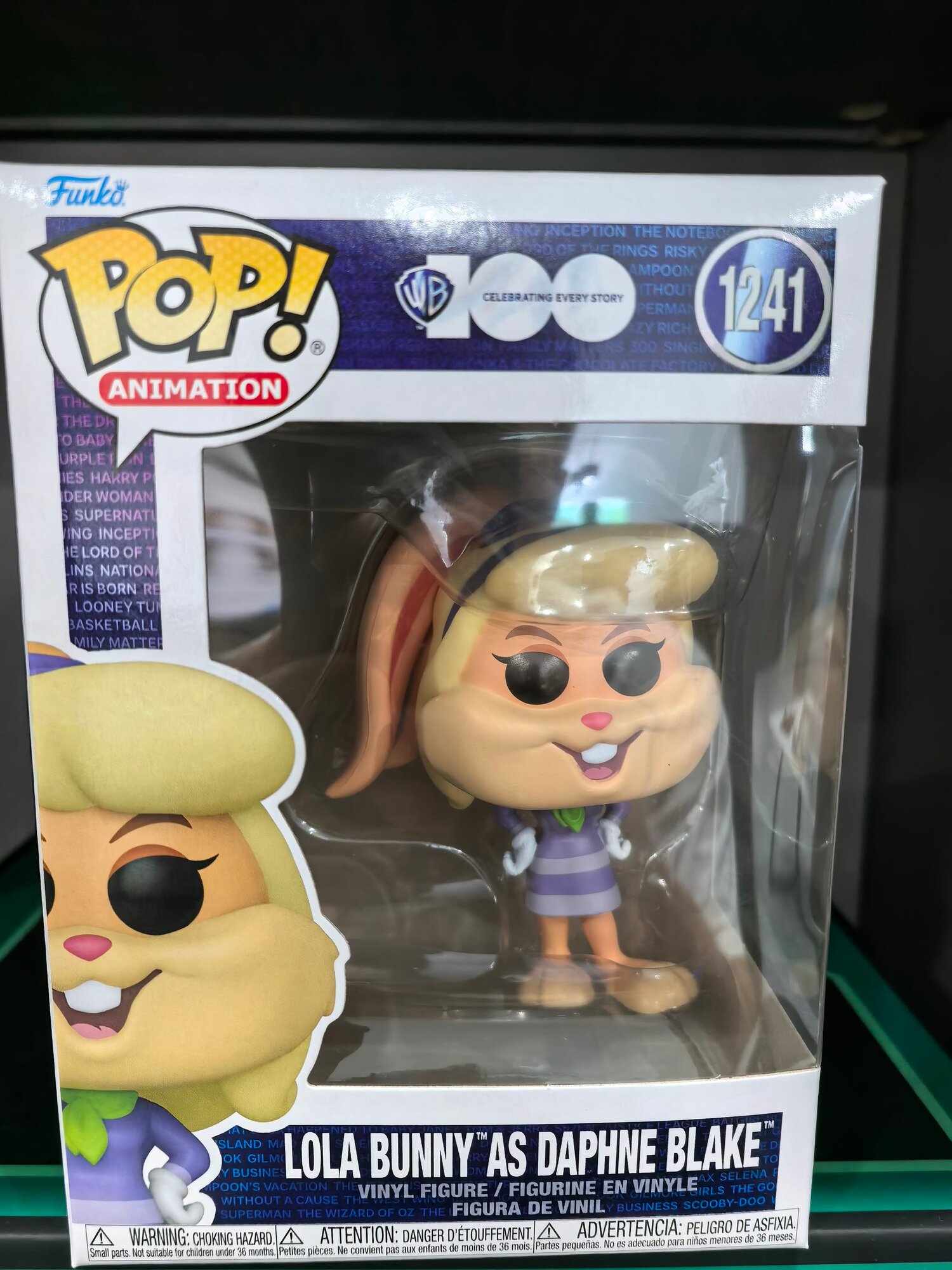 Funko Pop Лола Банни как Дафна Блэйк 1241 Warner Bros 100 лет коллекционная фигурка ПВХ мультфильм