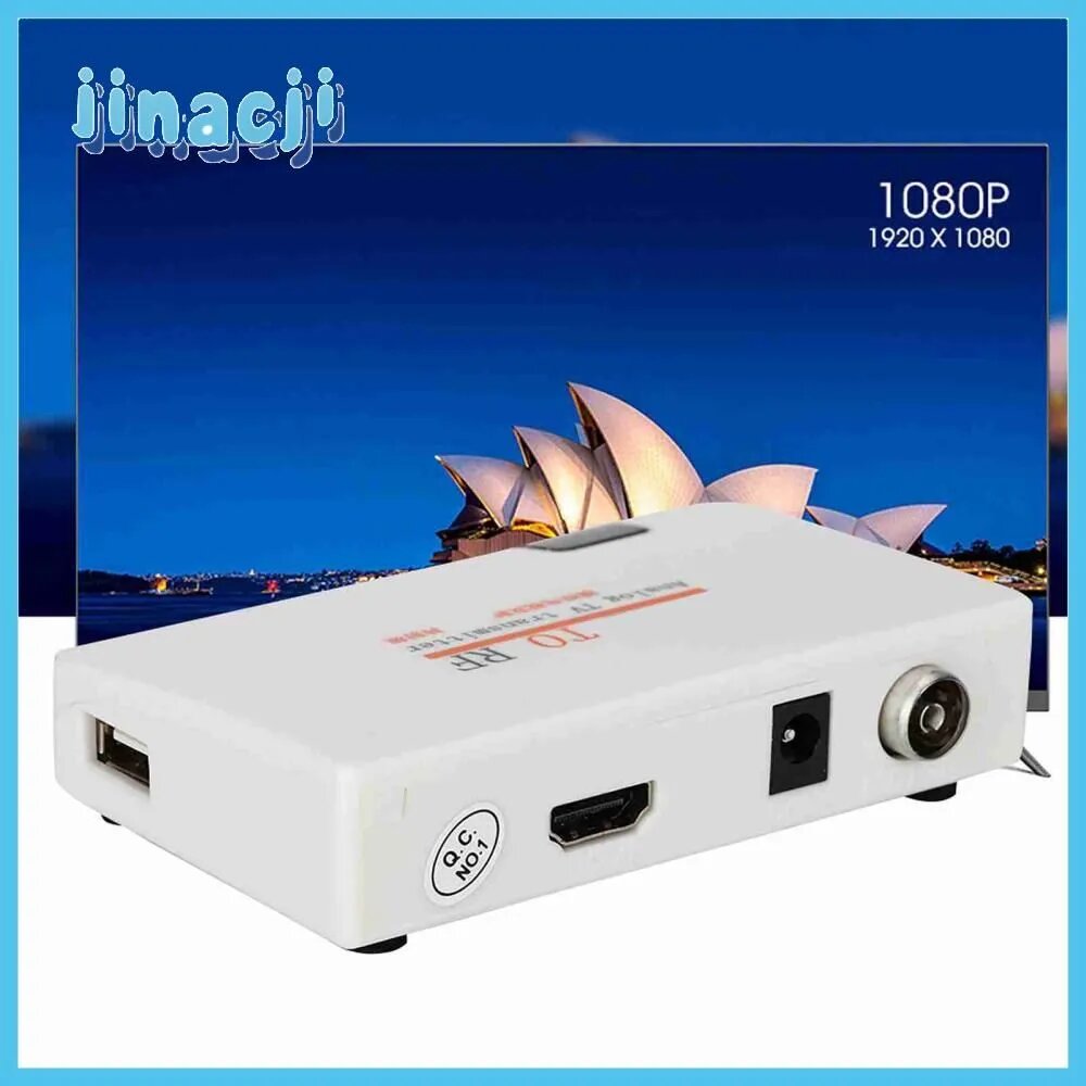 Конвертер HDMI в RF, Настраиваемая яркость и контраст, для использования с аналоговыми телевизорами