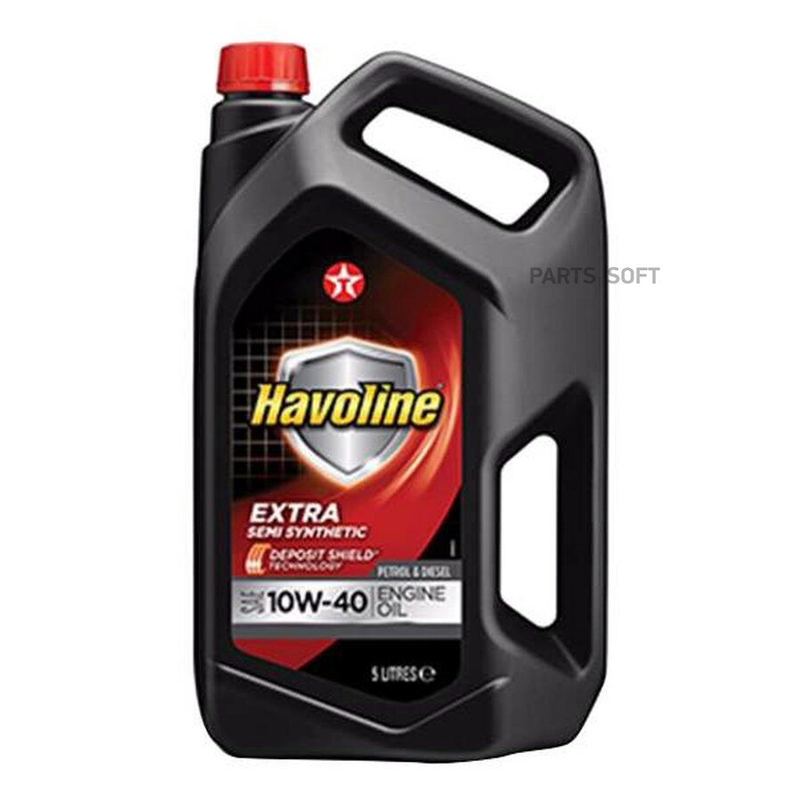 840126LGV TEXACO Havoline Extra 10W40 5Л, страна ввоза ЕС, 5011267837235, 2710198200, страна происх. от официального дистрибьютора, TEXACO, артикул 840126LGV