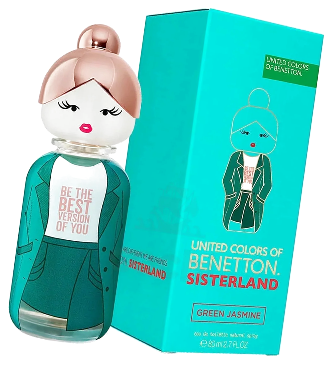 Духи для женщин Бенеттон Систерленд Грин Жасмин 50 мл - Sisterland Green Jasmine Benetton