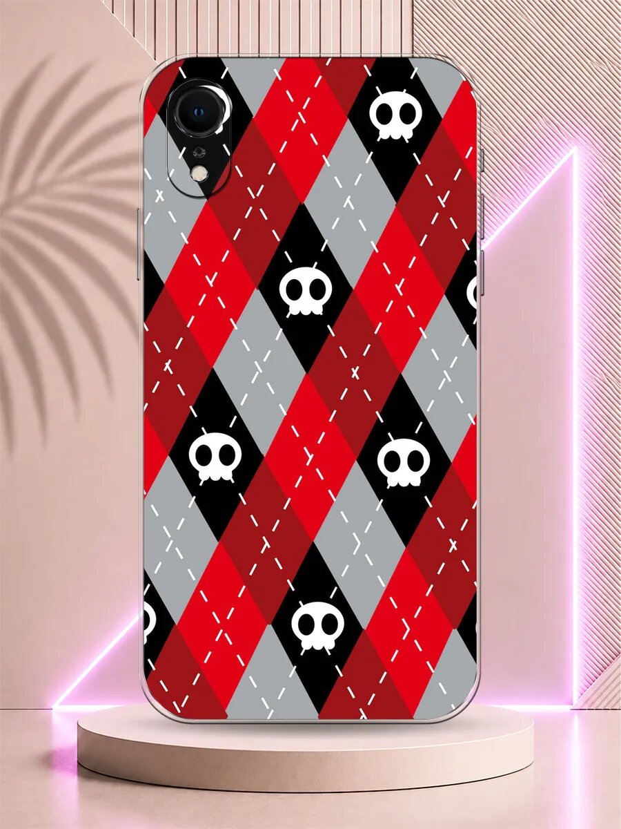 Чехол на iPhone XR Череп