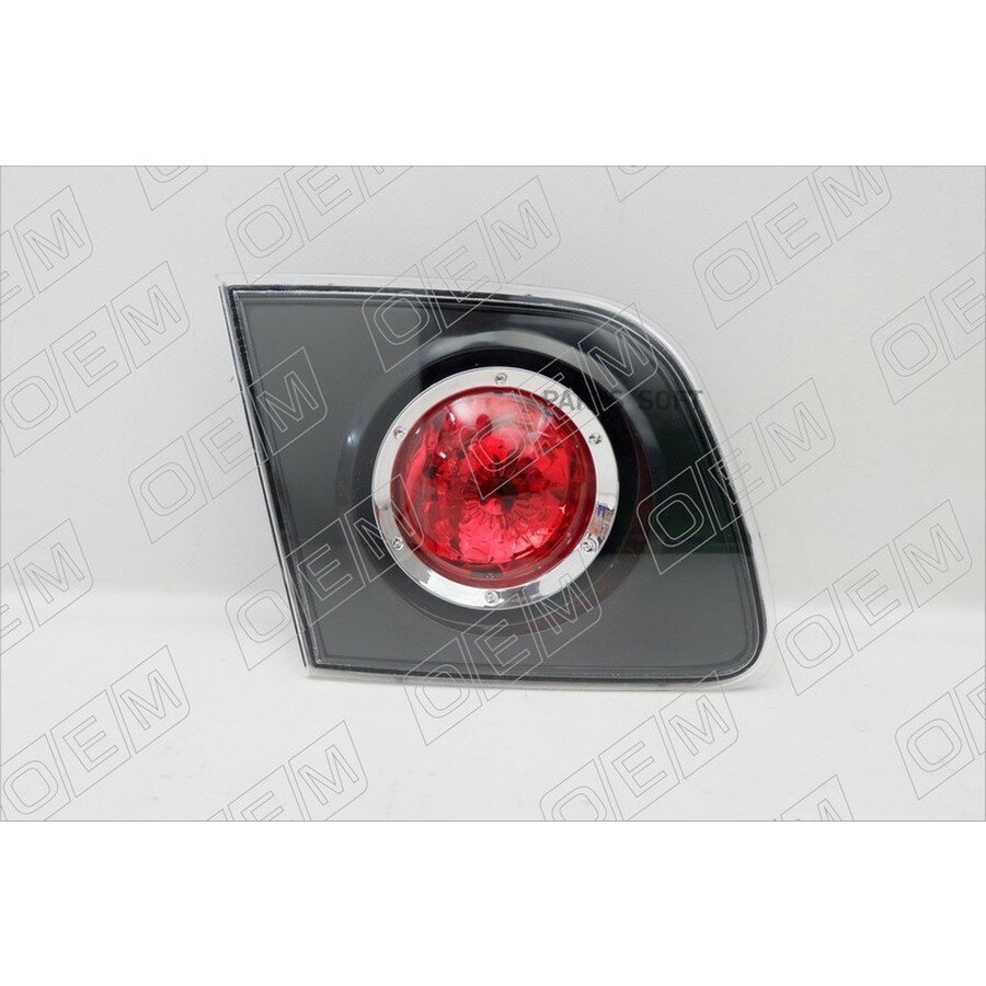 Фонарь левый внутренний Mazda 3 1 BK седан, 2005-2 от официального дистрибьютора, OEM, артикул OEM0286FONL