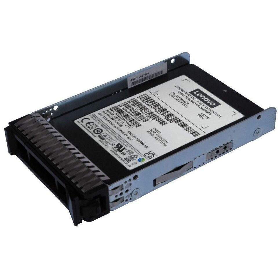 SSD-накопитель Lenovo 4XB7A90890 1,92 ТБ 3.5" SATA III