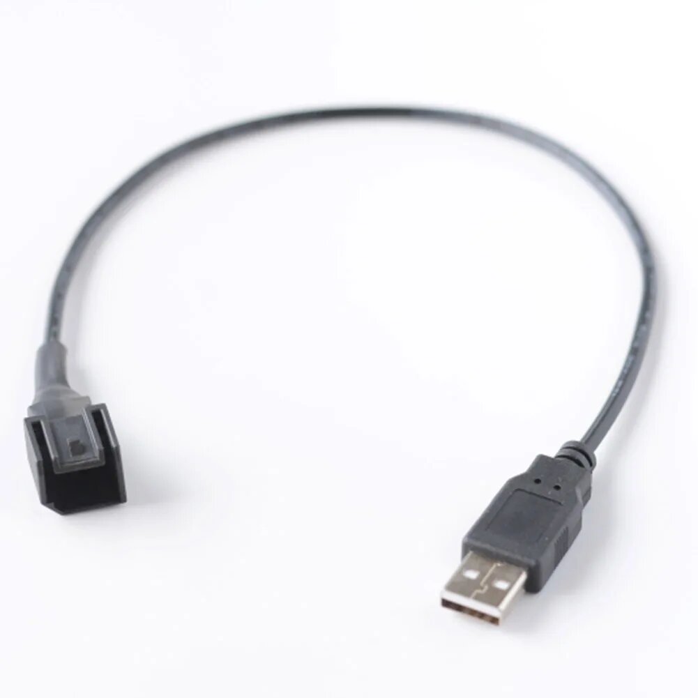 Адаптер для Ford, 20 см, автомобильный USB-кабель-адаптер, длина 20 см, изготовленный из АБС-пластика, недеформируемый, интеграция автомобильного радио