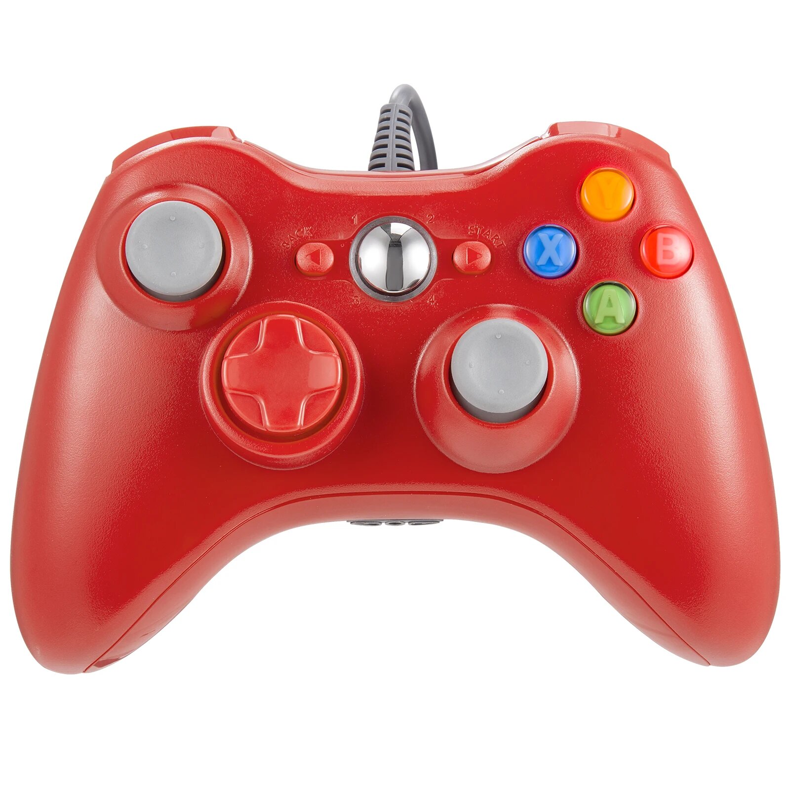 LUXMO LUXURY MOBILE геймпад для ПК/Xbox 360 Красный, Red