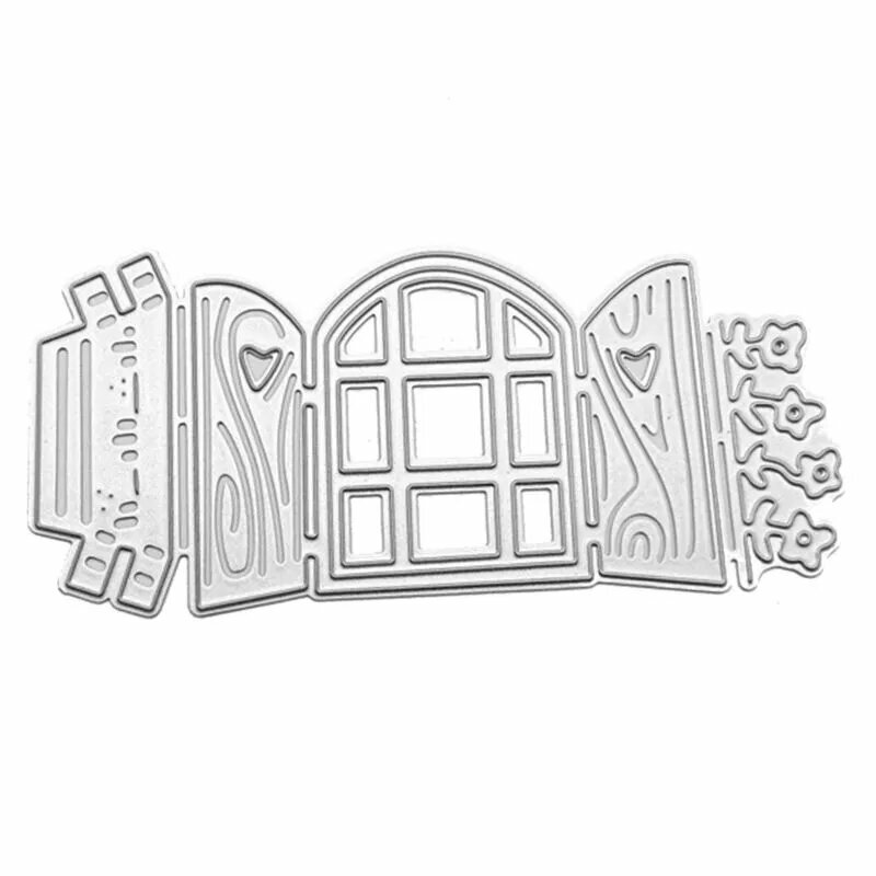Форма для ножей из углеродистой стали с металлическим тиснением (Одно) Окно 1069-1069