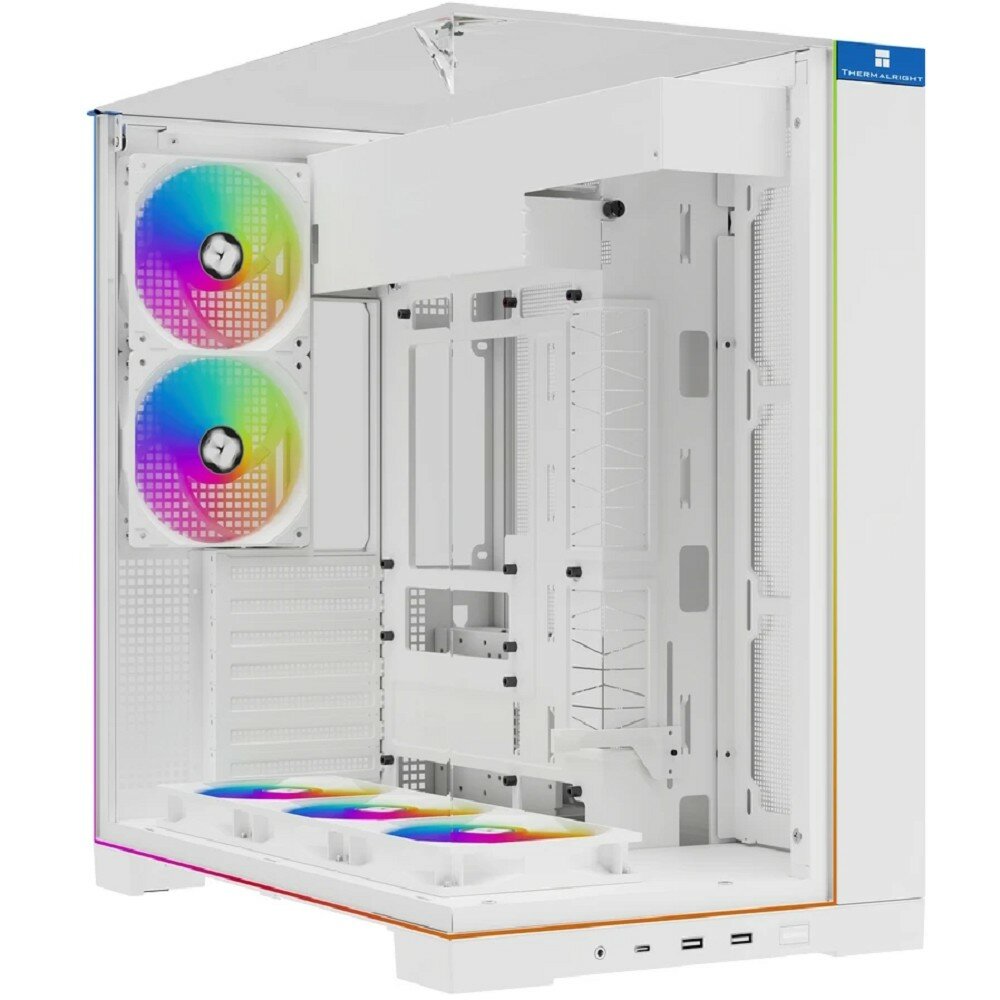 Thermalright Корпуса Корпус TR-A70 ARGB White FAN5-C TG 5 x120mm ARGB PWM Fans ARGB Strip USB TYPE-C ATX TRA70AF5CW