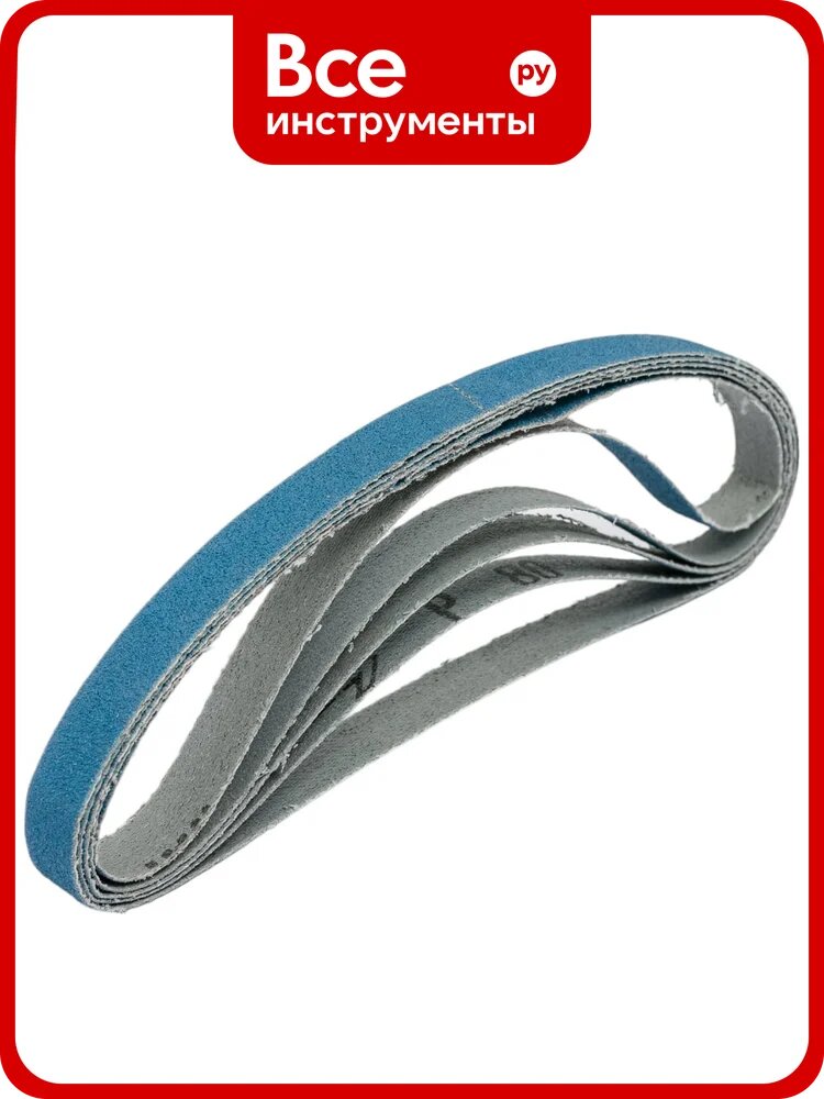 Лента шлифовальная по нержавейке Blue Forse R895 (5 шт; 13x457 мм; P80) NORTON 78072745175
