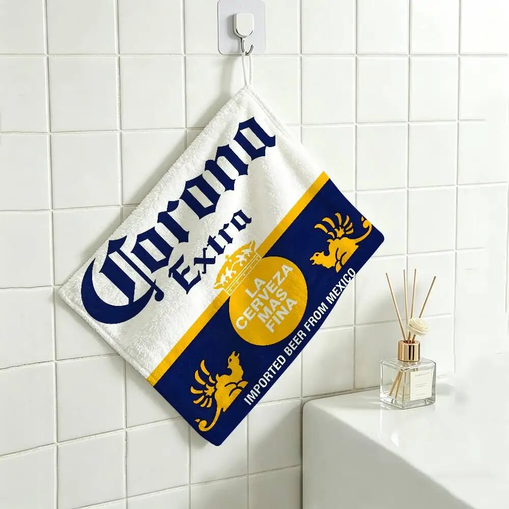 Кухонное полотенце C-Corona E-Extra Beer из полиэстера и хлопка Белый, z1