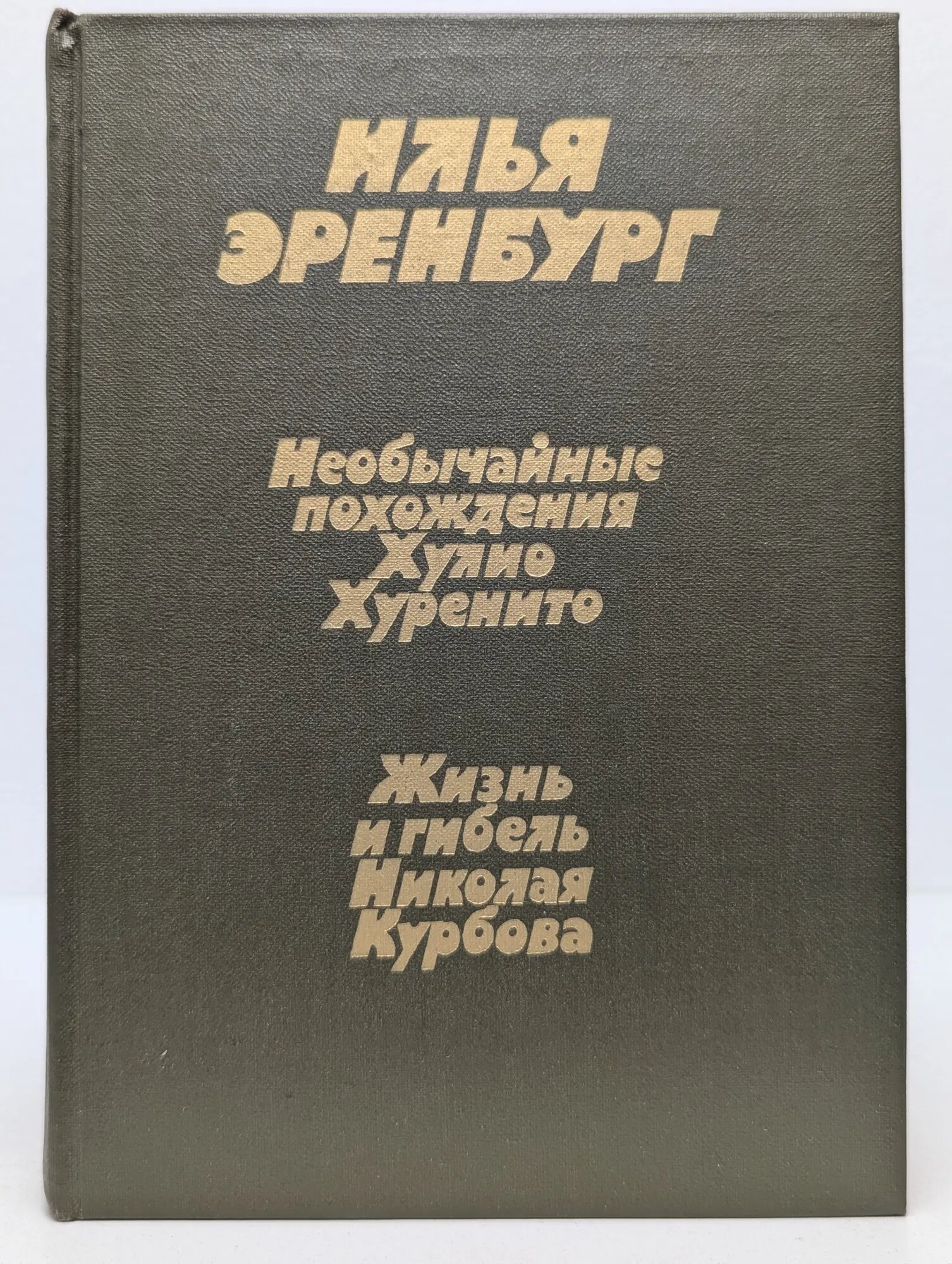 Необычайные похождения Хулио Хуренито. Жизнь и гибель Николая Курбова Эренбург Илья Григорьевич 1991