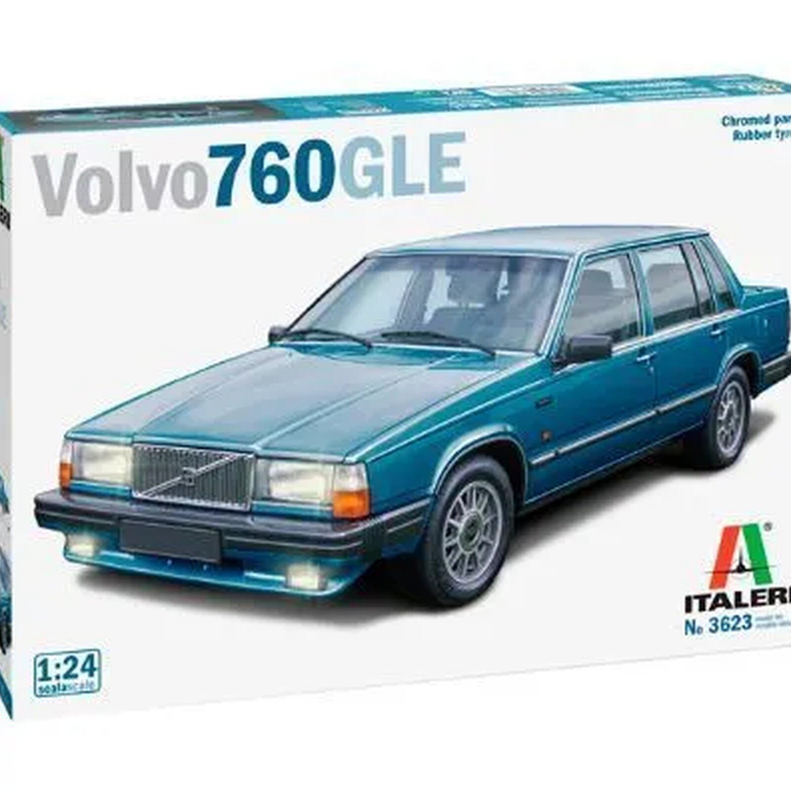 Сборная модель Italeri Volvo 760 GLE 1:24 Автомобиль из пластика, для сборки — фото 1