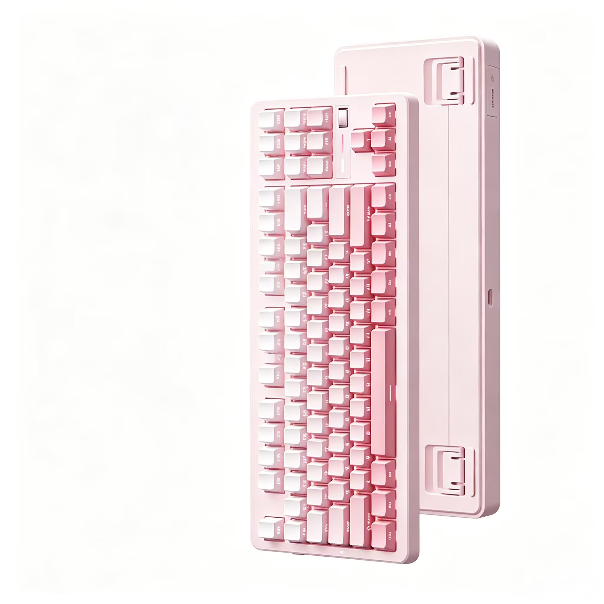 Механическая клавиатура MCHOSE G87 V2, цвет товара Peach Gradient, TTC Speed Gold Shaft V3