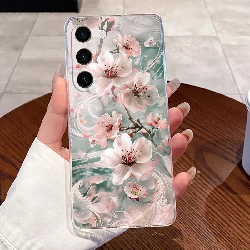 Чехол для Samsung Galaxy S23 Plus S23Plus S 23 S23+ Прозрачный чехол для Галактика S23 +, TPU-TPU419