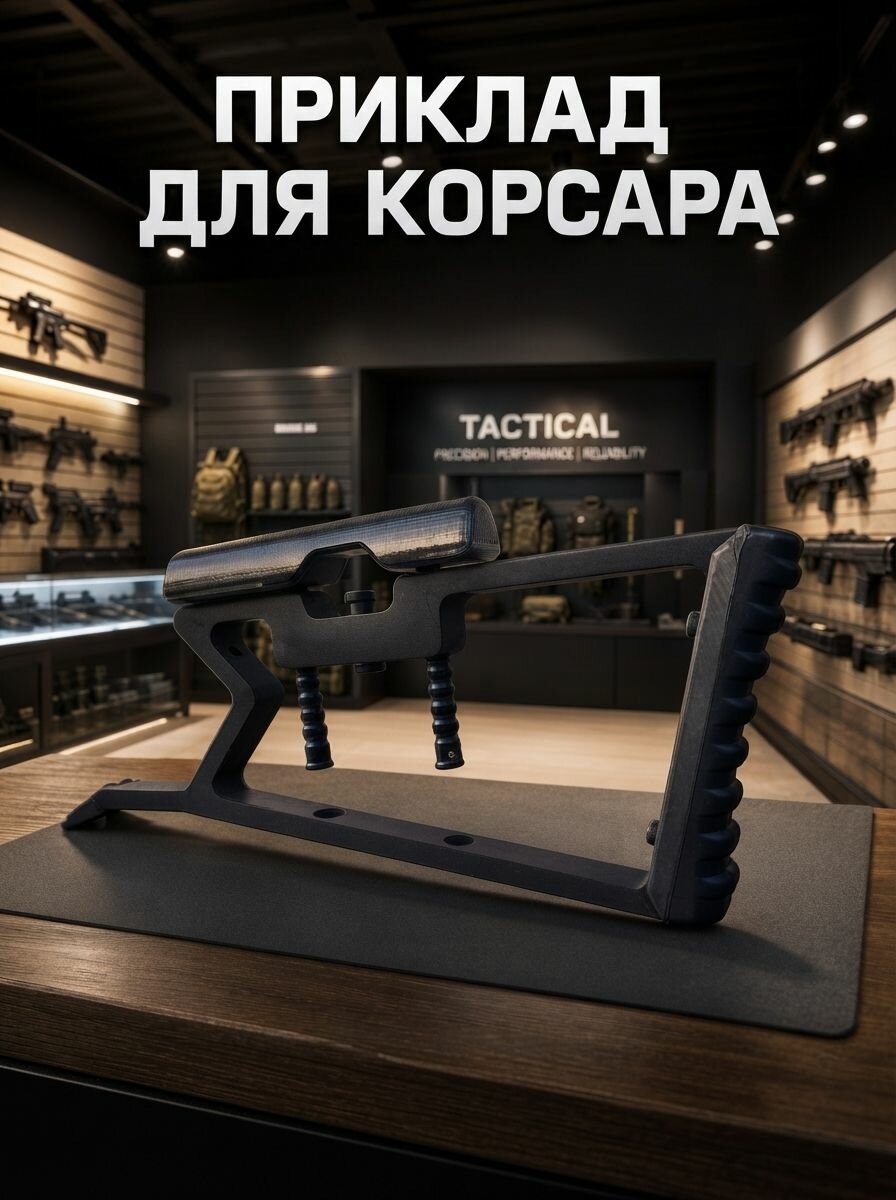 Приклад для пневматического пистолета Корсар KrugerGun