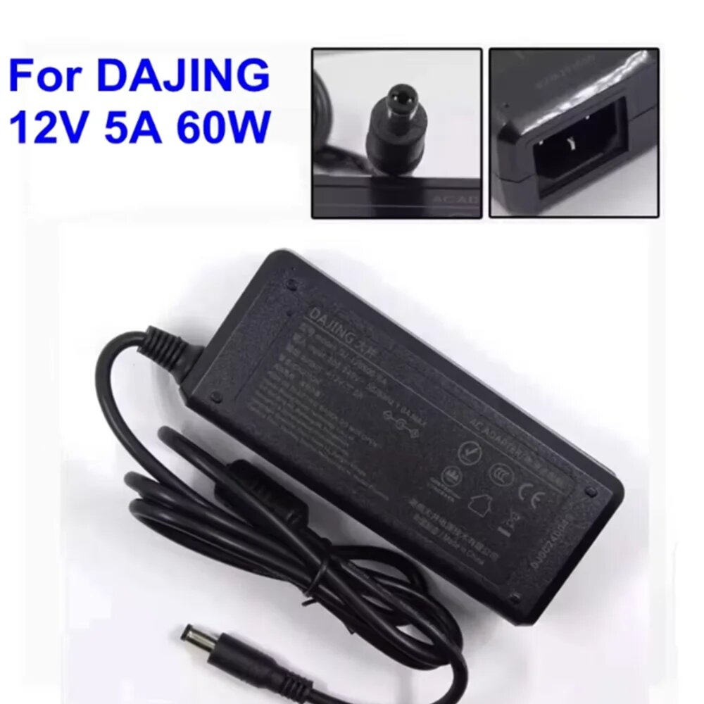 Адаптер питания DAJING 12В 5А, adapter only