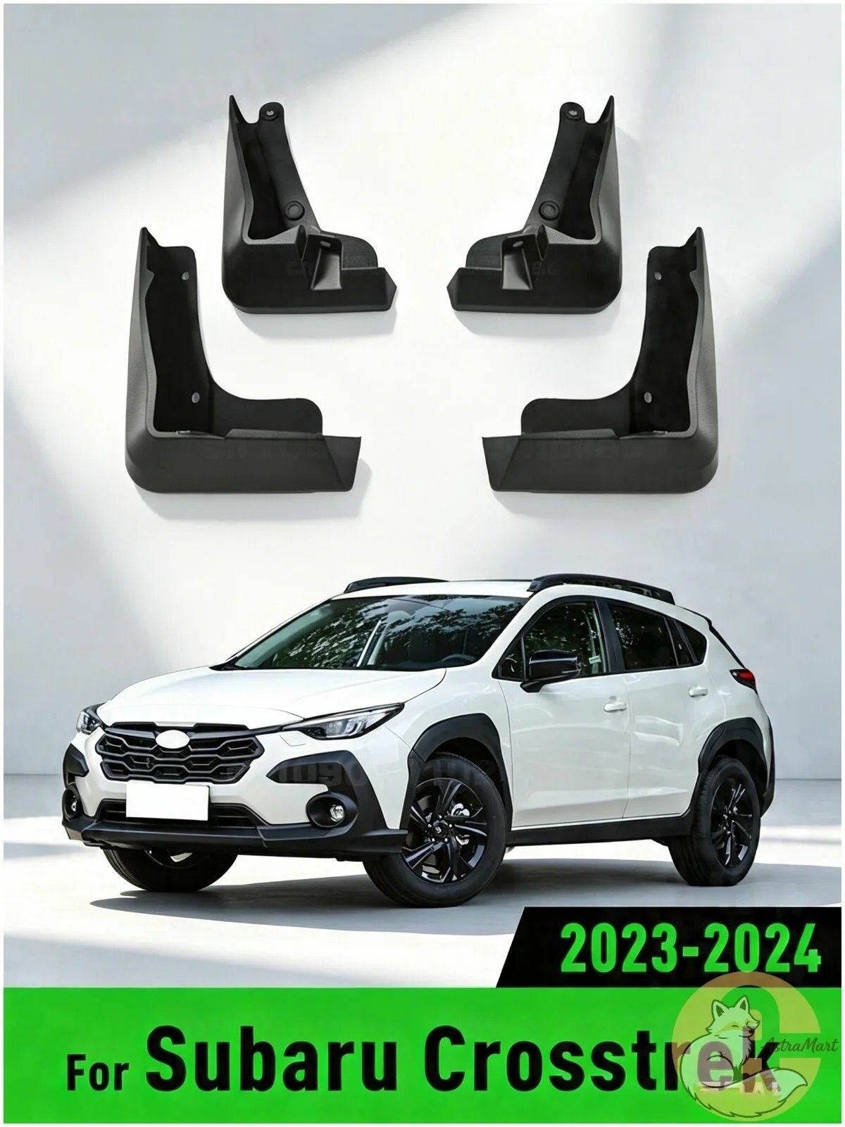 Брызговики, арт. For Subaru crosstrek 2023-2024, 4 шт.