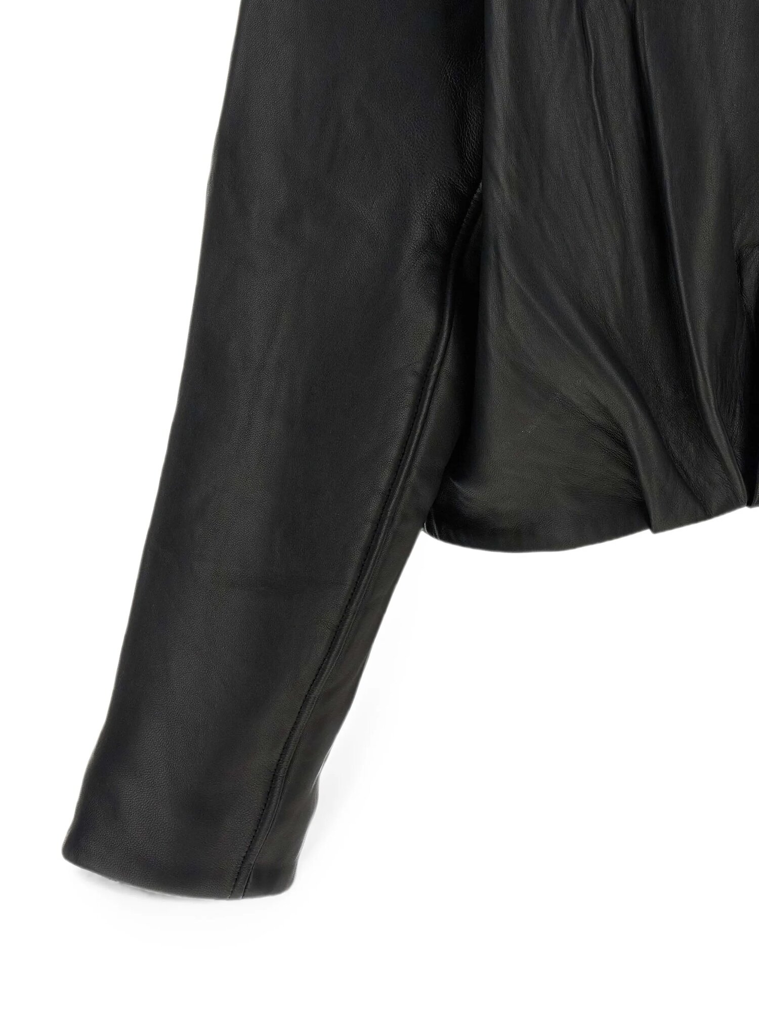 Куртка ROTATE Boxy leather jacket, размер 32 — фото 1