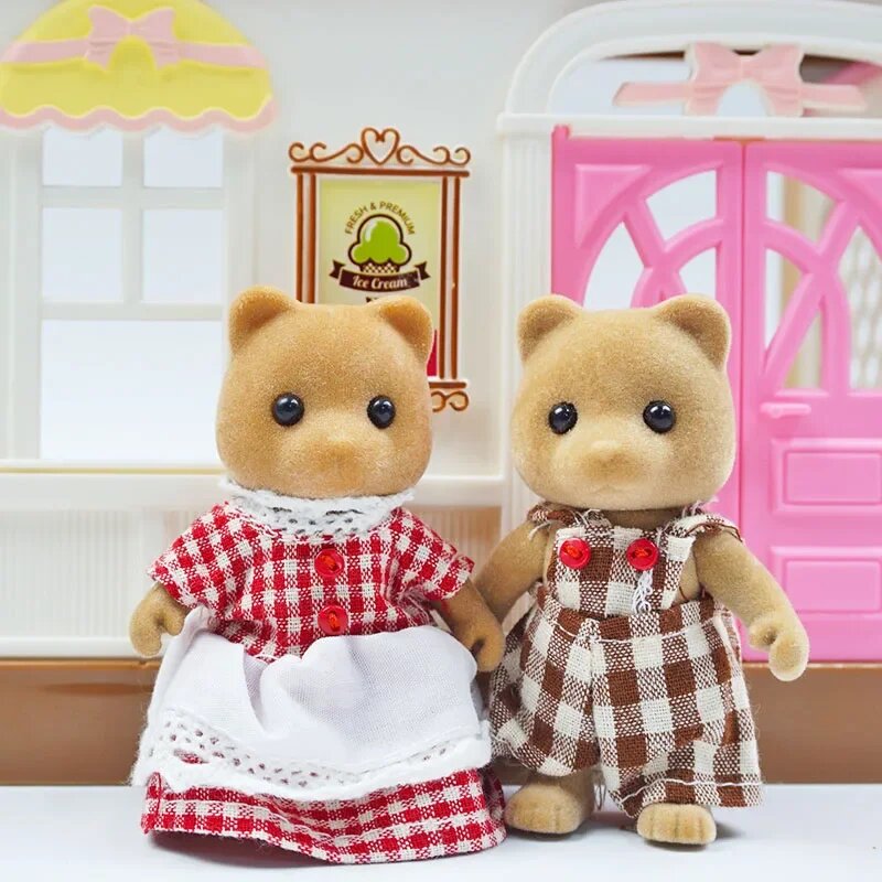 Кукольный домик Forest Family Villa с оленями Brown Bear