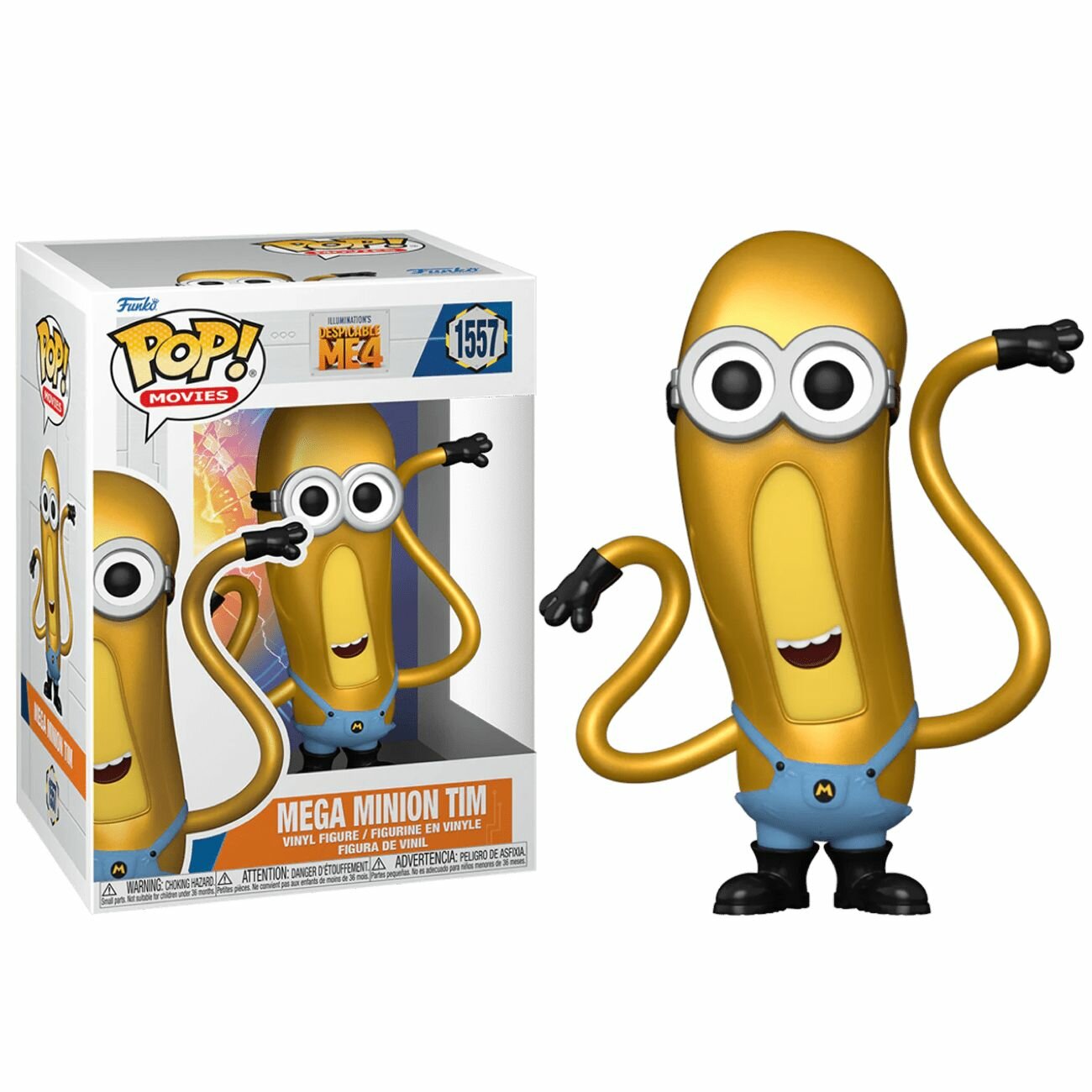 Фигурка Funko Pop Фанко поп Мега Миньон Тим Mega Minion Tim из мультфильма Гадкий я 1557
