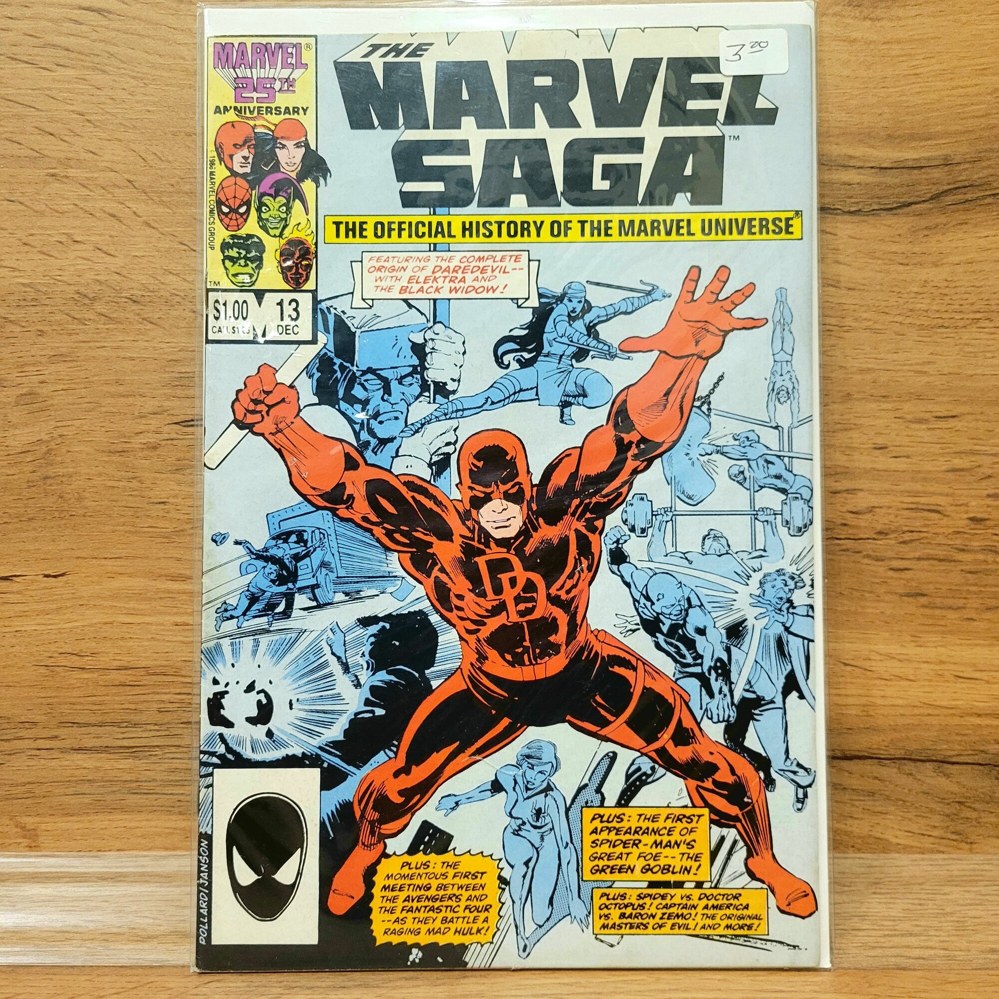 Ретро Комикс Marvel Saga #13. 1986 Год.