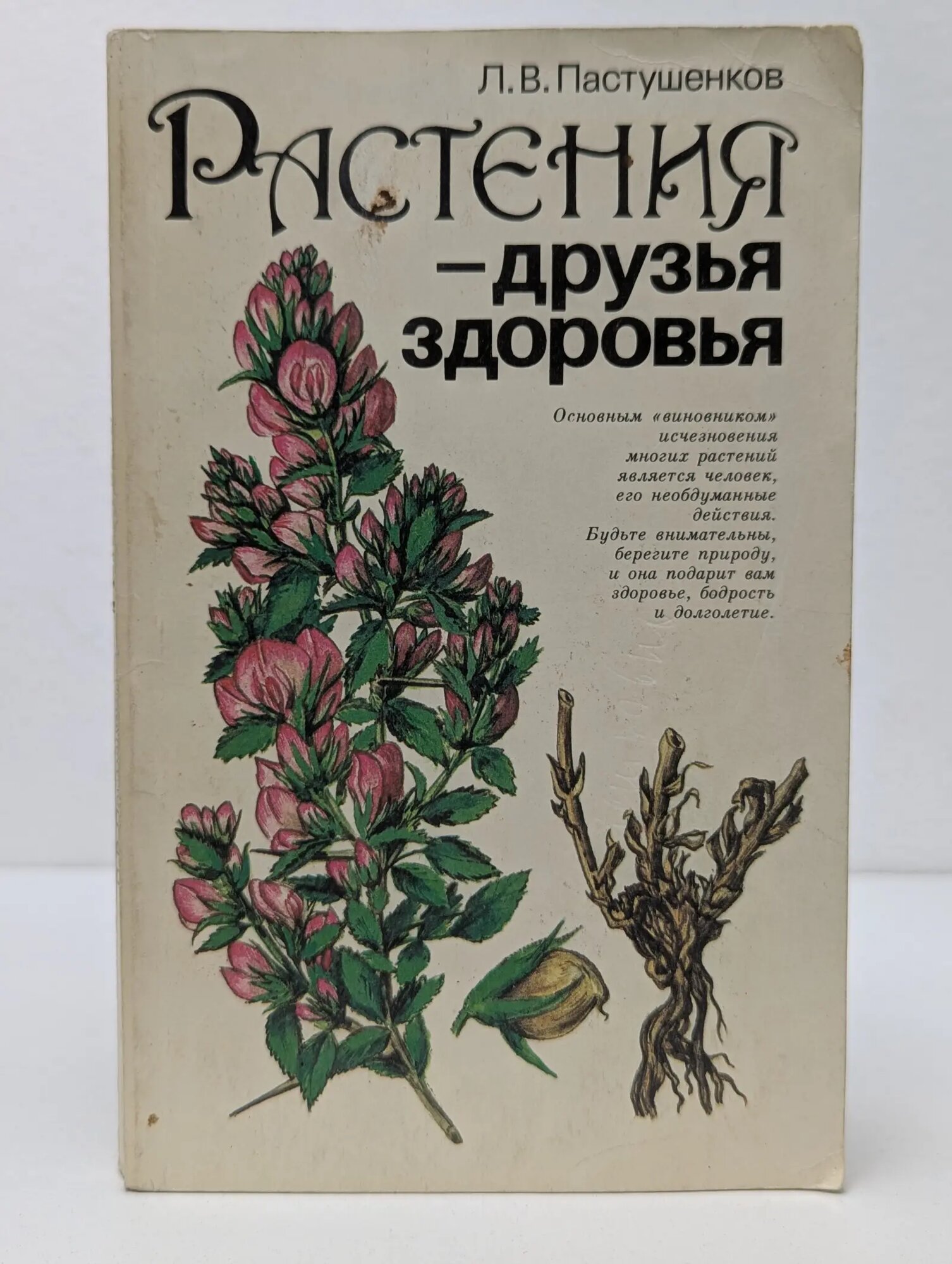 Растения-друзья здоровья Пастушенков Леонид Васильевич 1989