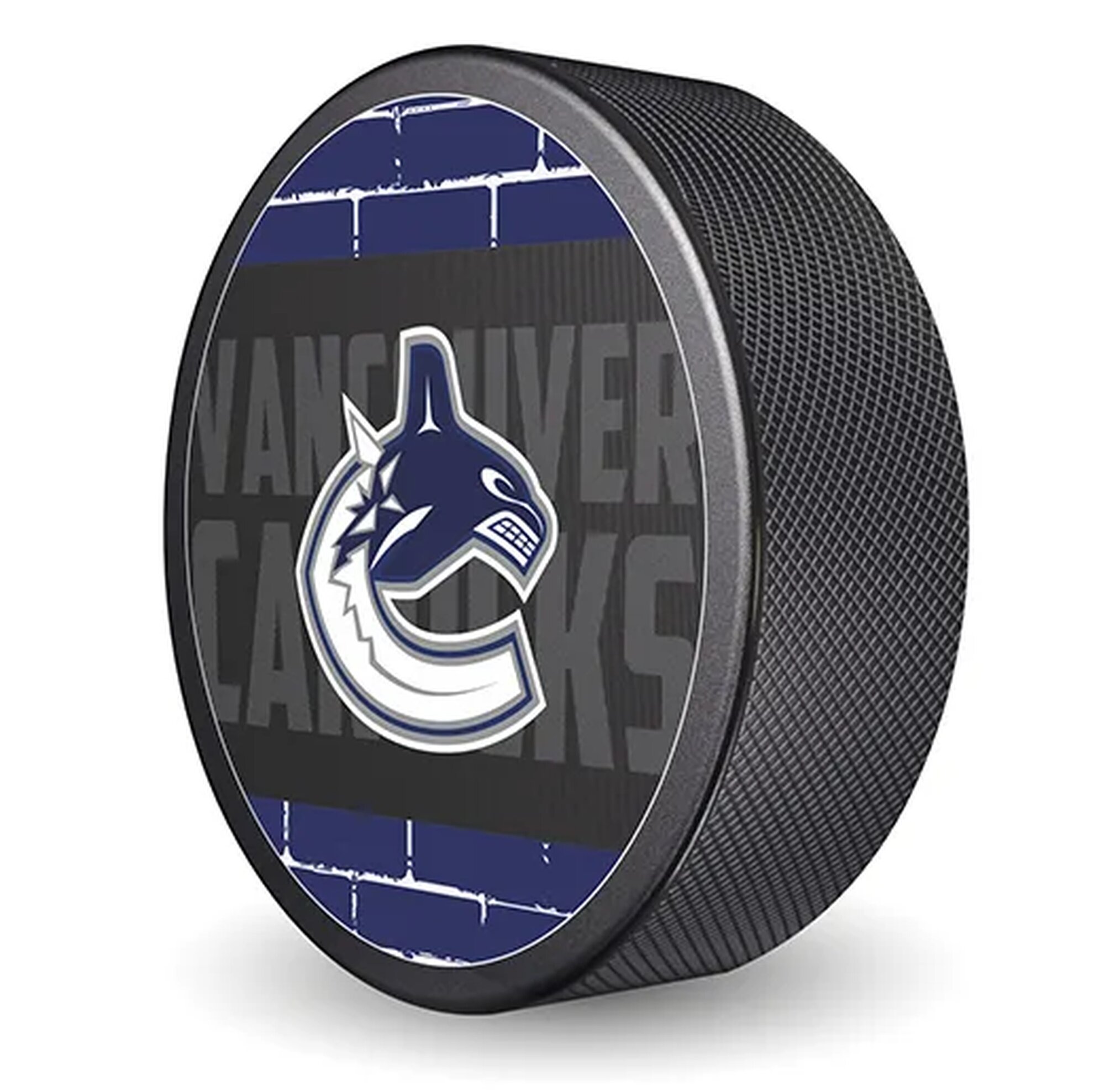Шайба Rubena НХЛ 2023 Vancouver Canucks 1-ст, 76 мм, цвет черный