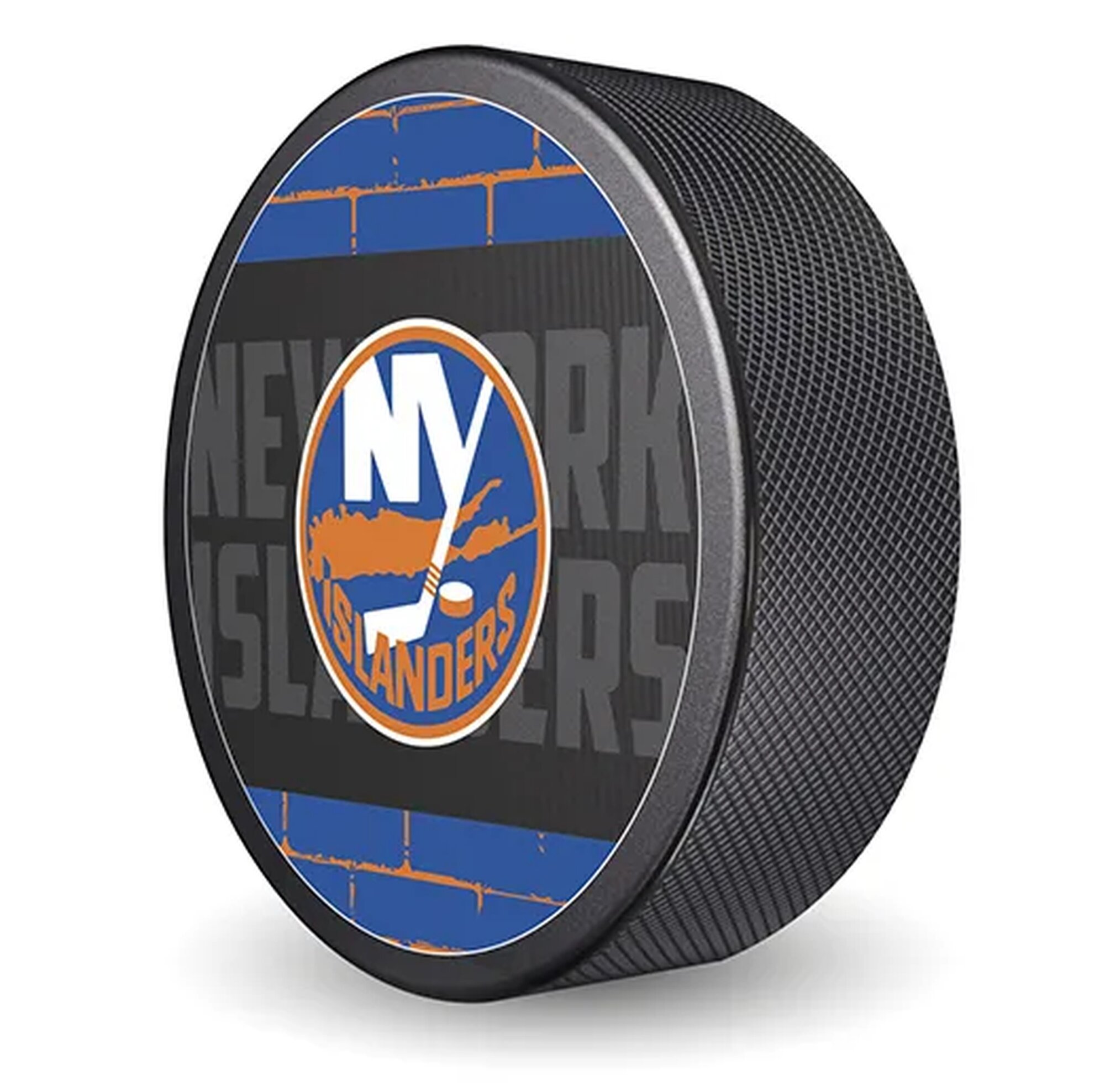 Шайба Rubena NHL 2023 New York Islanders, 76 мм, резина, цвет черный