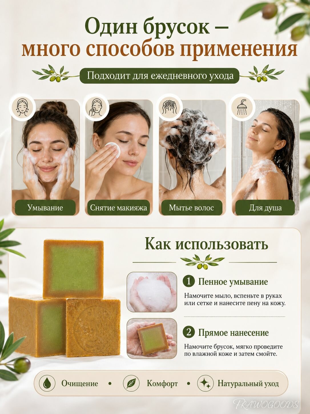 PrawoGoods Твердое мыло — фото 1