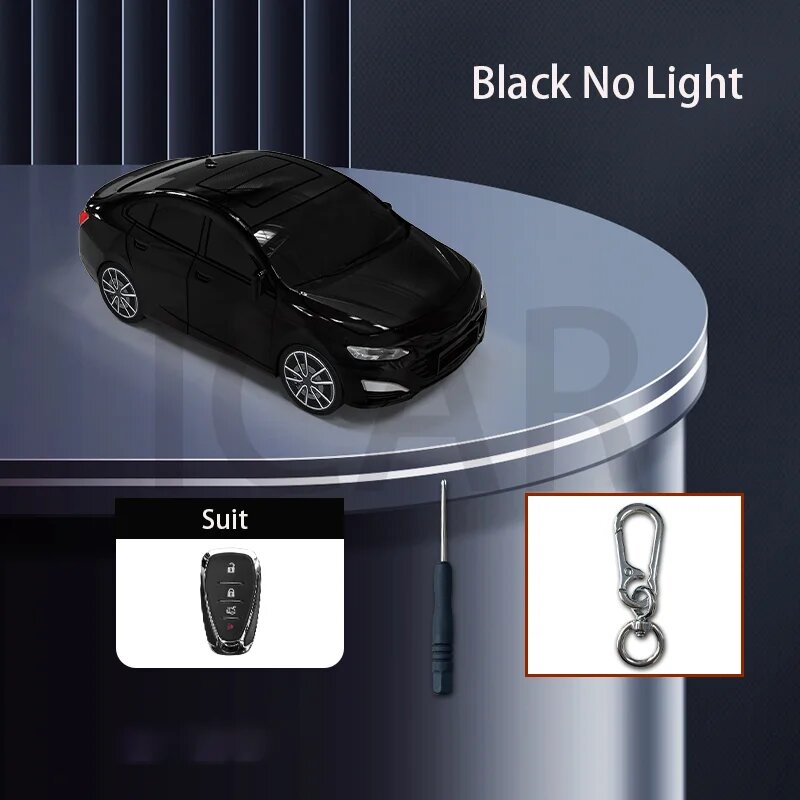 Чехол для дистанционного ключа для модели автомобиля Chevrole Malibu для Blazer CHE BK No Light